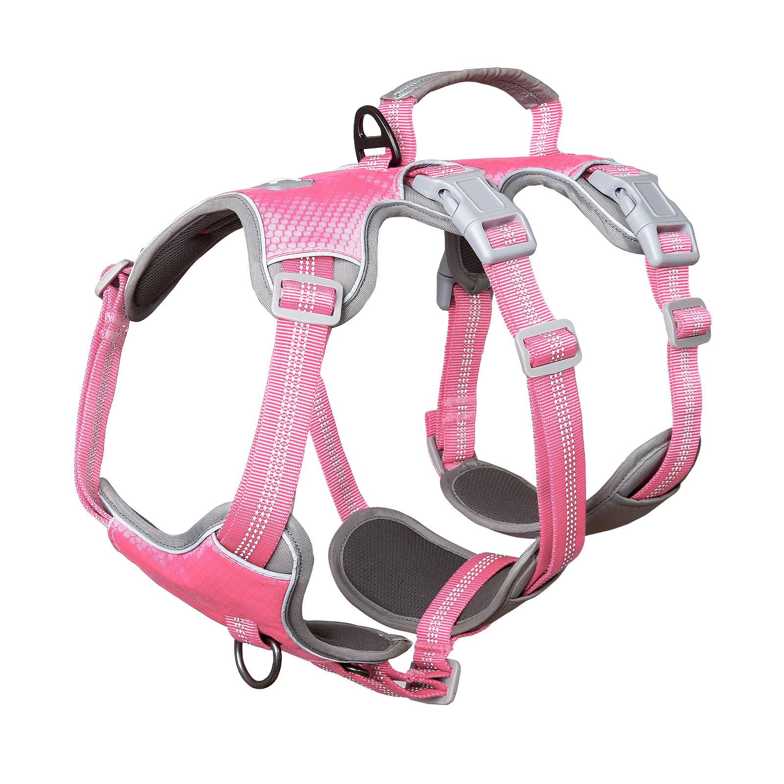 HalfGuardian™ Dustproof Escape Proof Dog Harness Pink